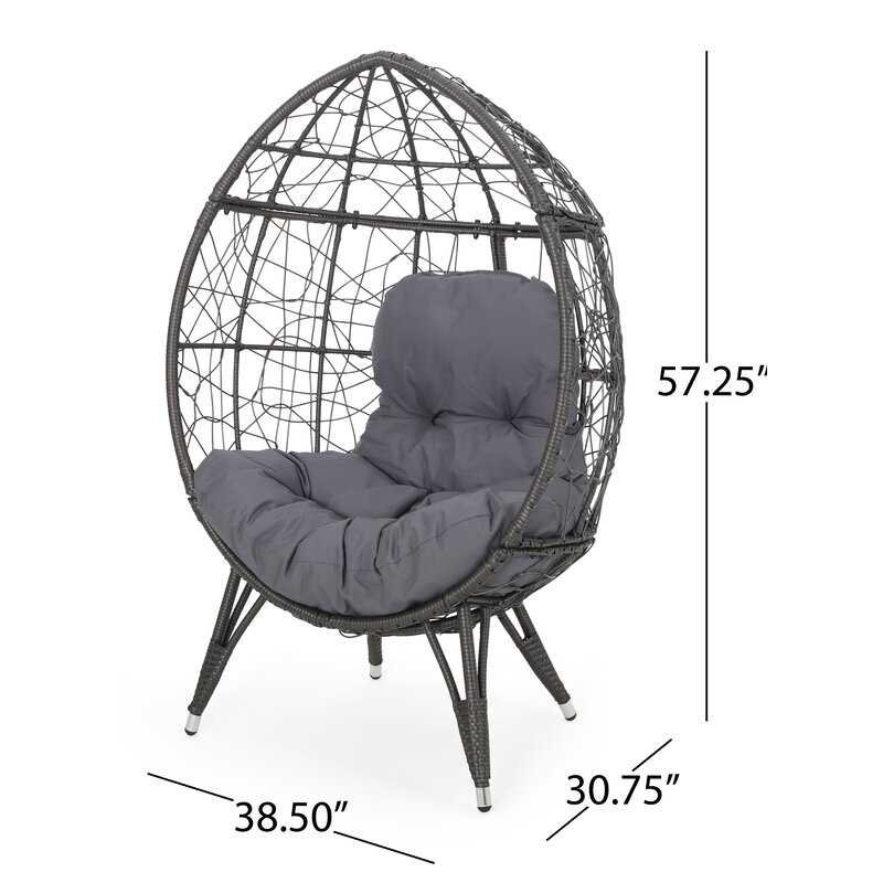 Round shape ring style single seater Outdoor swing with stand - Omg ...