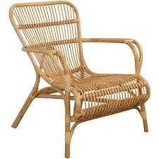 Single seater outdoor cane chair - Omg Furniture