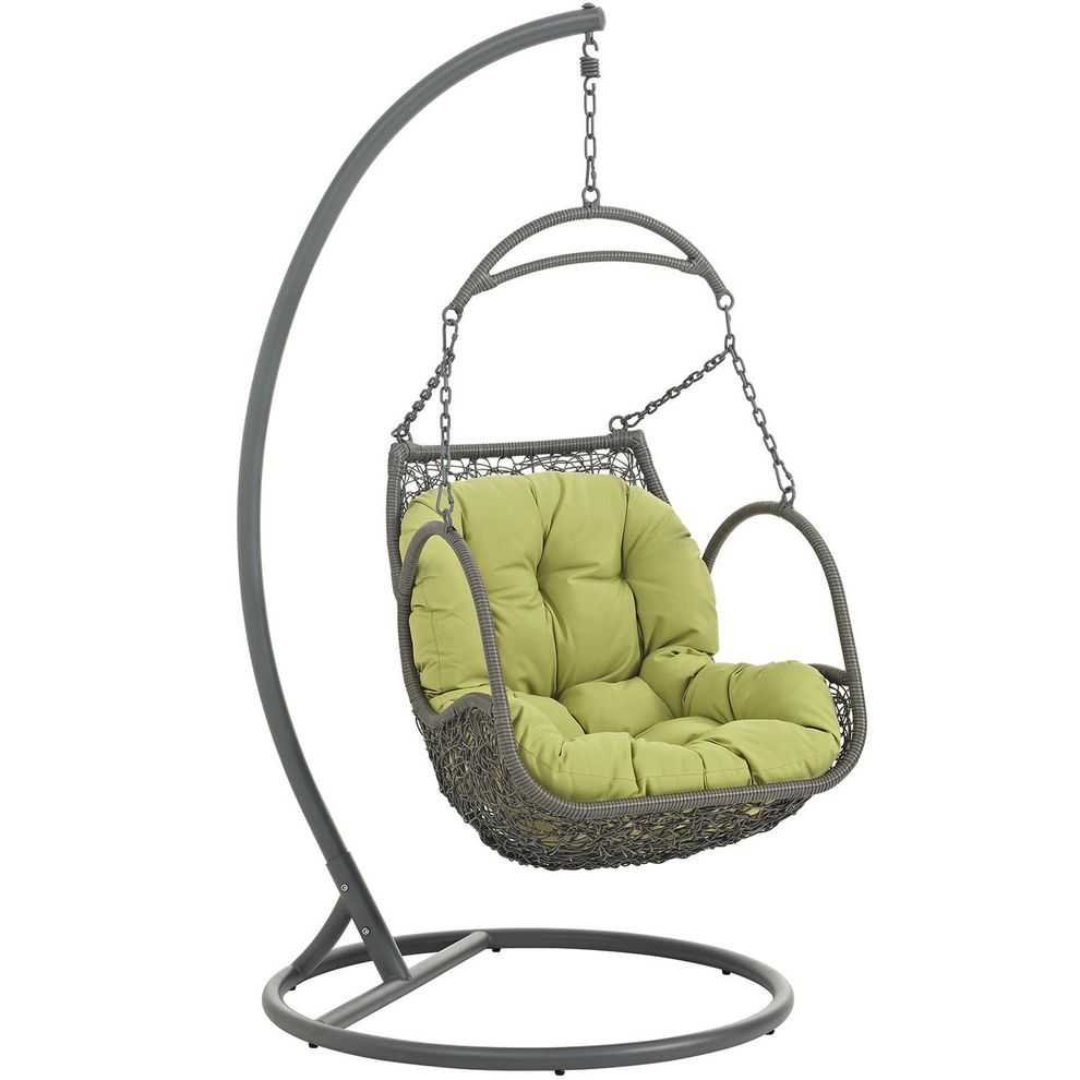 Single seater Outdoor swing with stand - Omg Furniture