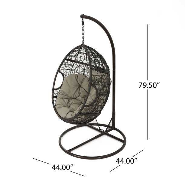 Single seater Outdoor swing with stand - Omg Furniture