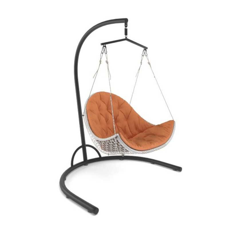 Single seater Outdoor swing with stand - Omg Furniture